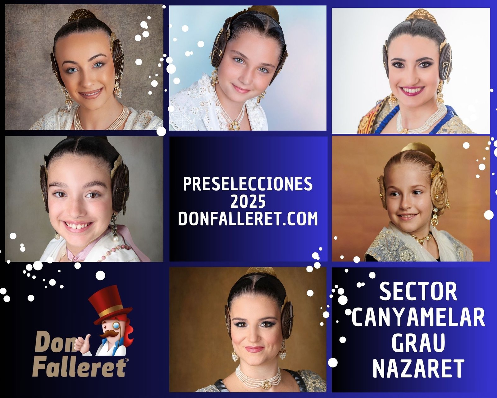 Candidatas preseleccionadas del Sector Canyamelar-Grau-Nazaret a ...