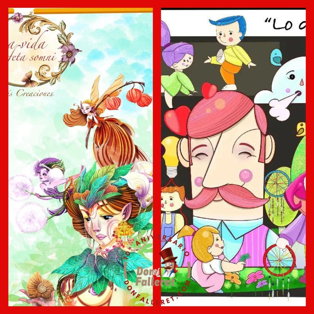 La comisión fallera Mayor-Moraira presenta los bocetos de sus Fallas ...